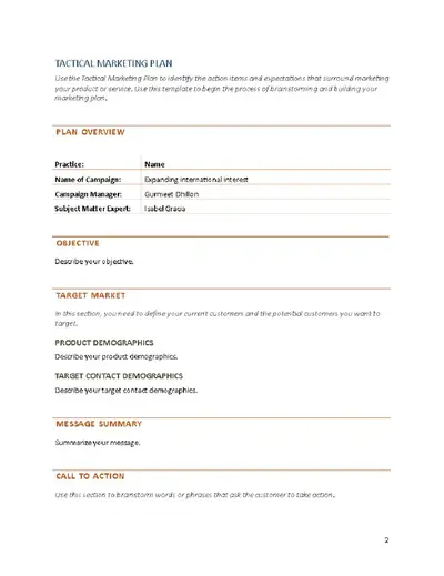 Microsoft Marketing Plan Templates Marketing Plan Keynote Template