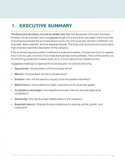 Microsoft Office Business Proposal Template Free Business Plan