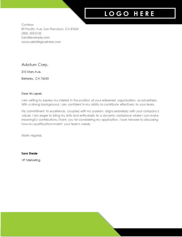 Free letter templates for Word | Microsoft Create