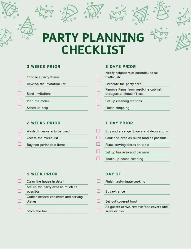 Event Planning Templates Microsoft Create