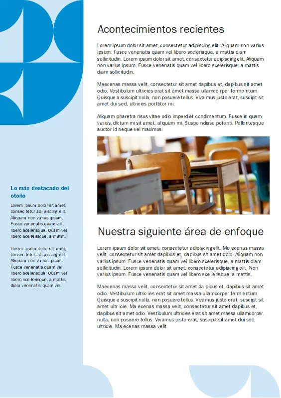 Plantillas De Boletines Informativos De Microsoft Publisher