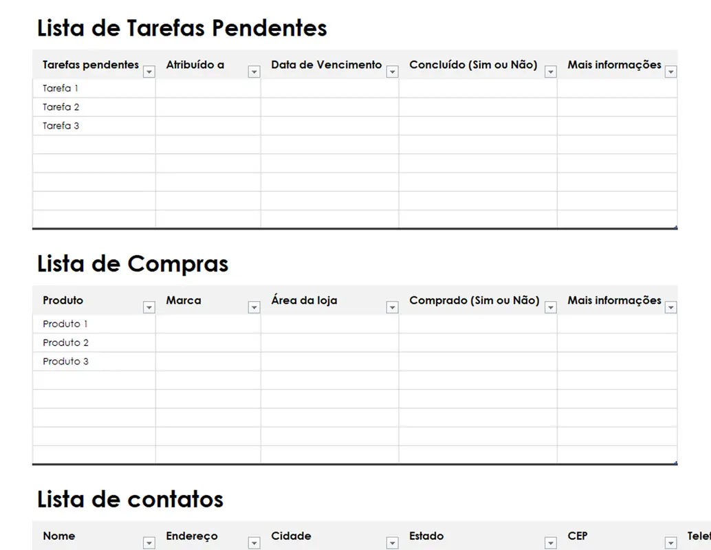 Lista De Tarefas Para Imprimir Para O Trabalho Como Criar Uma Lista De