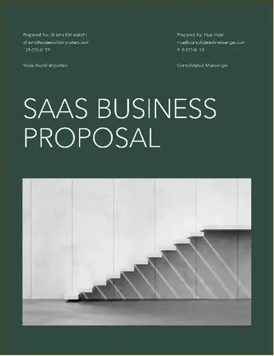Sales Proposal Cover